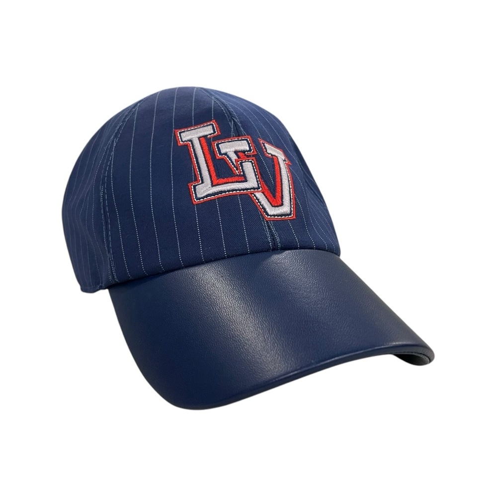 Louis Vuitton Lv Varsity Pinstripe Baseball Cap - Gem